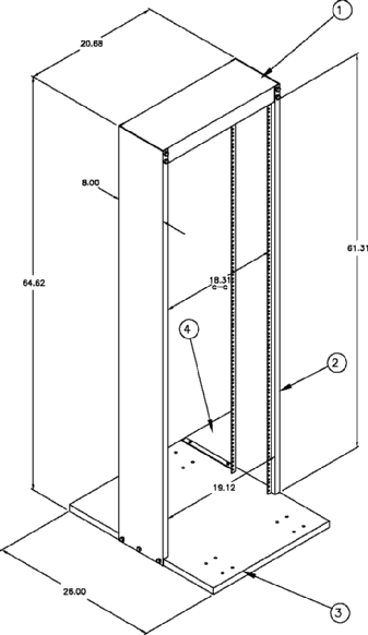 Item # 2600 Relay Rack On General Devices Co., Inc.