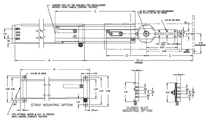 CTRD Pivot Up and Down (7 Position Lock) On General Devices Co., Inc.